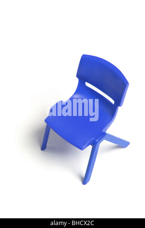Plastic Miniature Chair Stock Photo - Alamy