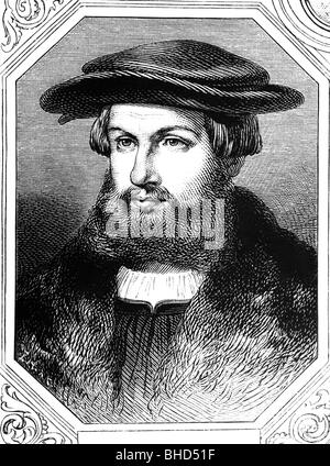 Leonhart Fuchs, German Botanist Stock Photo - Alamy