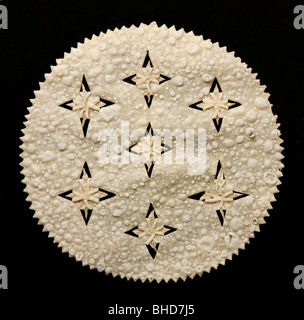 Traditional Christmas Laufabraud, or leaf bread Stock Photo - Alamy