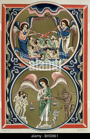 fine arts, religious art, resurrection Christi, illuminated manuscript ...