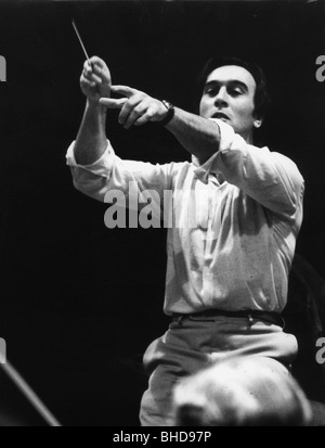 Claudio Abbado, conductor Stock Photo - Alamy
