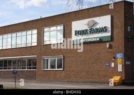 The Pork Farms bakery in Nottingham, England, U.K Stock Photo - Alamy