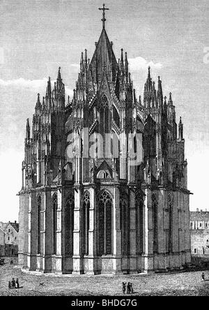 geography / travel, Germany, Cologne, churches, Cathedral, exterior ...