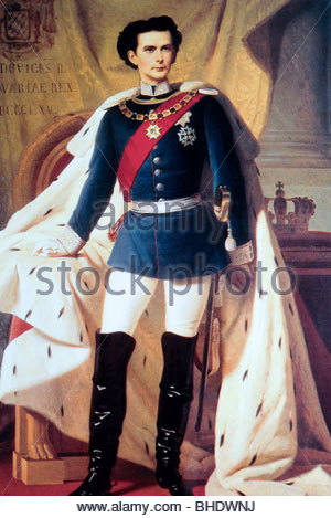 Portrait of King Ludwig II of Bavaria Stock Photo: 61706561 - Alamy