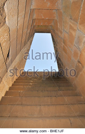 Nuragic civilization. Santa Cristina sacred well in Paulilatino. Final ...