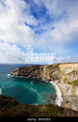 Gooden Heane Cove near Portreath in Cornwall Stock Photo - Alamy