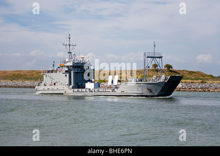 El Caney, a US Army Runnymede class large landing craft in the channel ...