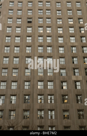 New building in city. Windows and balconies. Uninhabited house. New ...
