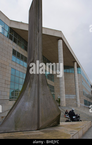 The exterior of the Dublin City Council building Stock Photo - Alamy