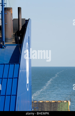 Funnel on a DFDS Lisco vessel Stock Photo - Alamy