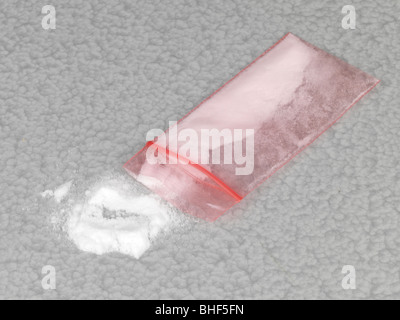 Powdered Amphetamine Drugs Stock Photo - Alamy