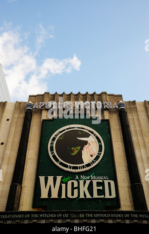 LONDON-: The Apollo Victoria Theatre, with the long running show ...