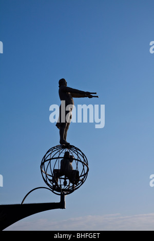 Statue at Meersburg / Lake Constance (Bodensee), Germany Stock Photo ...