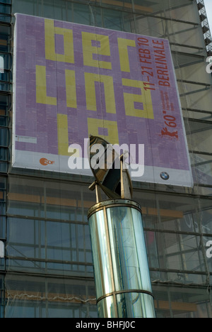 Berlin, the Berlinale poster at Potsdamer Platz Stock Photo - Alamy