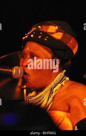 Madosini & Patrick Duff performing at Womad at The Eden Project 2003 ...