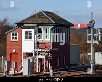 Signal Box Montrose North, Montrose, Angus, Scotland, UK Stock Photo ...