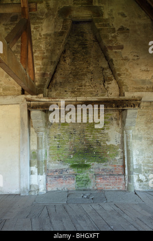 First floor landing in interior of Lissan House home of Hazel Dolling ...