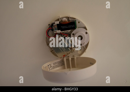inside a smoke alarm Stock Photo - Alamy