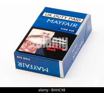 Mayfair cigarette packaging Stock Photo - Alamy