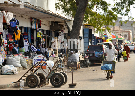 Serrekunda is the biggest town, The Gambia Stock Photo - Alamy