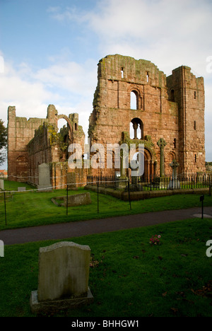 Holy Island Lindisfarne Northumbria Castle Priory Stock Photo - Alamy