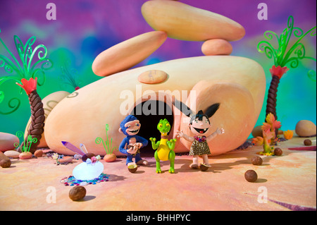 Set of stop frame animation for childrens programme Igam Ogam made by ...