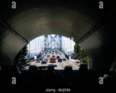 Traffic on five lane highway Stock Photo - Alamy