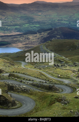 Winding mountain road Stock Photo - Alamy