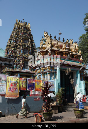 Hindu Temple, Yangon, Myanmar, Asia Stock Photo - Alamy