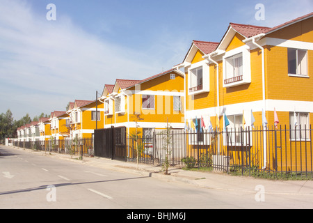Housing projects, Santiago, Chile, South America Stock Photo - Alamy