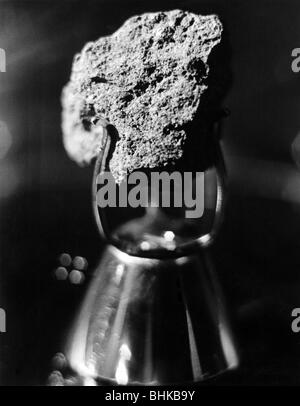 Apollo 11 Moon Rock, 1969 Stock Photo - Alamy