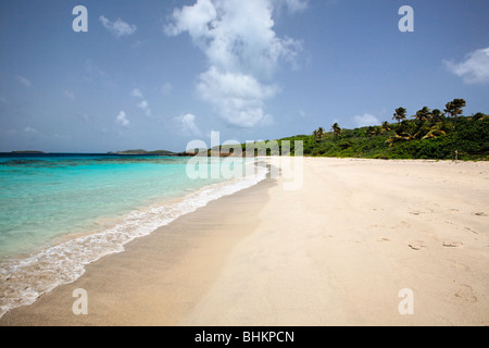 PUERTO RICO Culebra Playa Zoni Zoni beach on east side of island Cayo ...