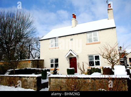 An English village scene. Linby, Nottinghamshire, England, U.K Stock ...