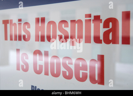 A recently closed hospital in Western Maryland Stock Photo - Alamy