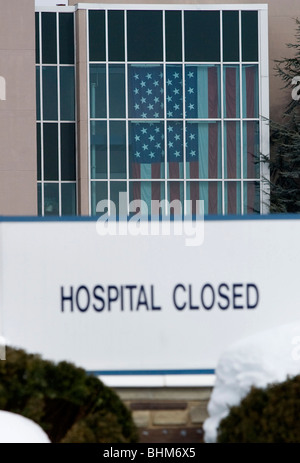 A recently closed hospital in Western Maryland Stock Photo - Alamy