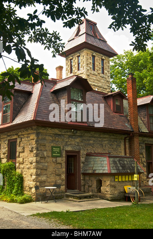Castle built for Abram Piatt and located in West Liberty Ohio completed ...