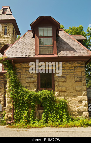 Castle built for Abram Piatt and located in West Liberty Ohio completed ...