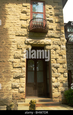 Castle built for Abram Piatt and located in West Liberty Ohio completed ...