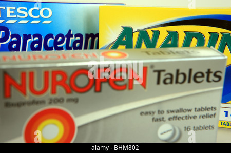 Packet of Paracetamol pain relief tablets Stock Photo - Alamy