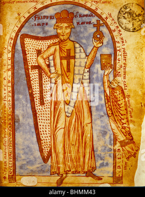 Frederick I or Frederick Barbarossa, Holy Roman Emperor from 1155 to ...