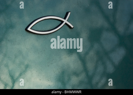 Jesus fish symbol Stock Photo - Alamy