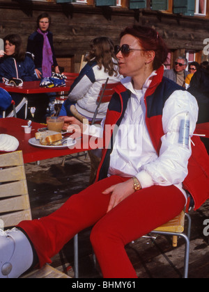 ABBA in Switzerland in March 1979 while shooting their Snow Time ...