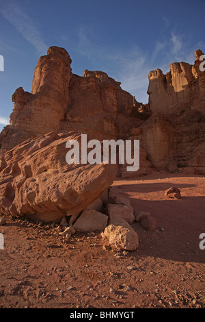 The Temple of Hathor, Timna Valley Park, Israel. Artist: Samuel Magal ...