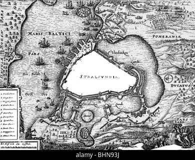 Siege of Stralsund, 1628 Stock Photo: 48403984 - Alamy