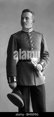 military, Germany, uniforms, One-Year-Volunteer Carl Forst, 40th ...