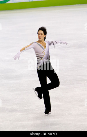 Johnny Weir (USA) competing in the Figure Skating Men's Free at the ...