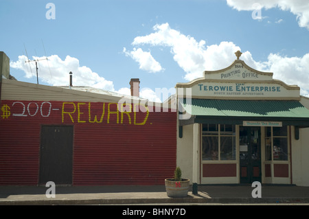 Main street of Terowie in South Australia's Mid North region Stock ...