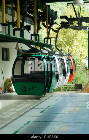 Cable carts Lebanon Middle East Stock Photo - Alamy