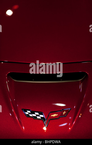 Little Red Corvette Chevrolet Stock Photo - Alamy