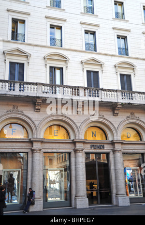 FENDI STORE, ROME Stock Photo - Alamy